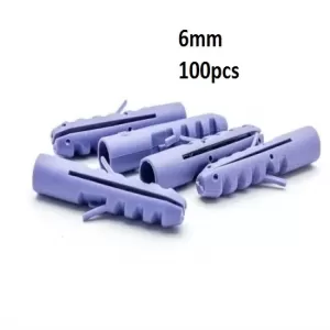 Buy Wall plug no 6 box 100pcs 6mm