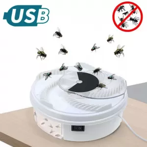 Buy Mosquitoes Flytrap Catcher House Fly Trap Electronic Wired and USB ...