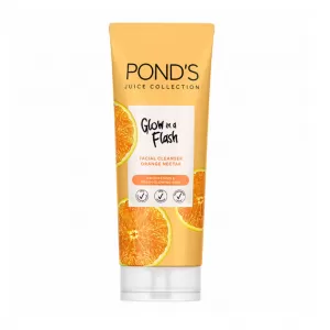 Buy PONDS - GLOW IN A FLASH ORANGE NECTAR CLEANSER - 100ML