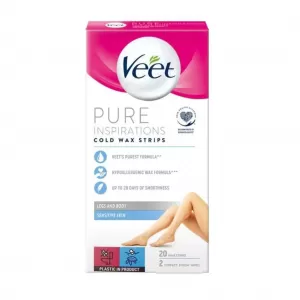 Buy VEET - PURE INSPIRATIONS COLD WAX STRIPS (20 WAX STRIPS)
