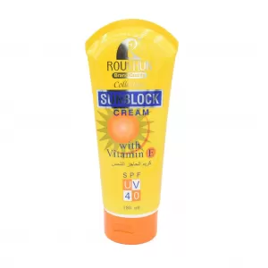Buy ROUSHUN - SUNBLOCK CREAM WITH VITAMIN E SPF 40 - 180ML