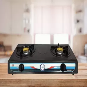 Buy Double Gas Cooker - Steel Double Burner Gas Cooker