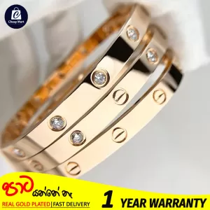 Buy 316L Stainless steel Gold Plated Cartier Bangle