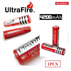 Buy 18650 Rechargeable Battery Ultra-Fire 4200mah