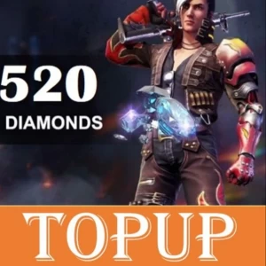 Buy Free Fire 520 Diamonds Direct Top up - Only ID Required