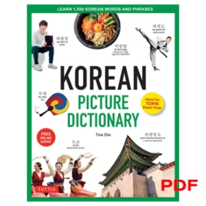 Buy Korean Picture Dictionary Pdf Book