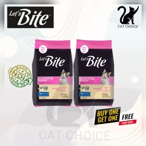 Buy Let's Bite Active Kitten Dry Cat Food (800G)