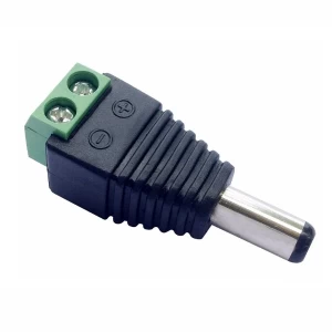 Buy Male DC Power Jack Adapter Connector Plug CCTV