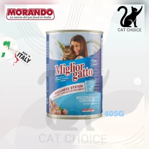 Buy Miglior Gatto Cat Wet Food With Fish 405g Can