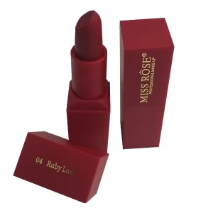 Buy MISS ROSE Lipstick Matte - Ruby Lush (#04)