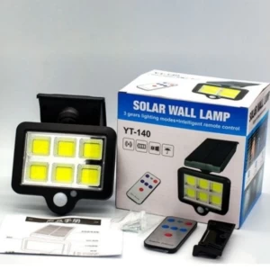 Buy Solar panel wall flash light with remote