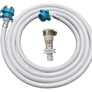 Buy Washing Machine Inlet Hose With Tap Adapters (1.5m)