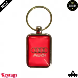 Buy Audi Logo Keytag Keychain