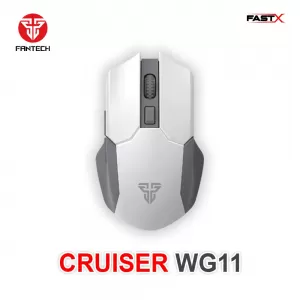 Buy Fantech cruiser wg11 wireless gaming Mouse | white colour mouse ...