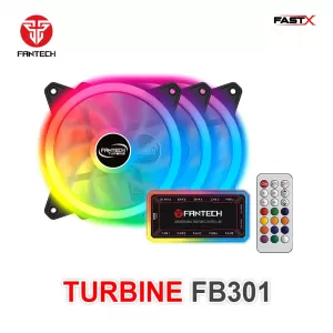Buy Fantech Fb-301 Turbine Typhoon RGB fan kit