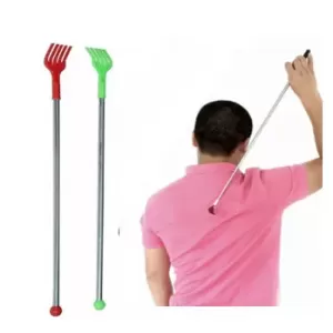 Buy Stainless Steel and plastic Handy Back Scratcher Messager