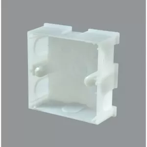 Buy White Color Single Mounting Box Sunk