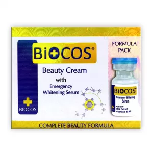 Buy Biocos Beauty Cream and Emergency Serum Combo Pack - Skin Ma