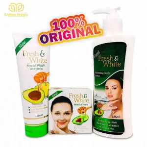 Buy Fresh and White Cream - Lotion - Face Wash Endless Beauty EB