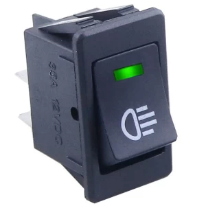Buy 12V 35A Fog Light Rocker Switch with LED for Car