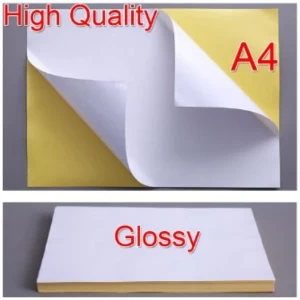 Buy A4 Blank Sticker Paper - 100pcs