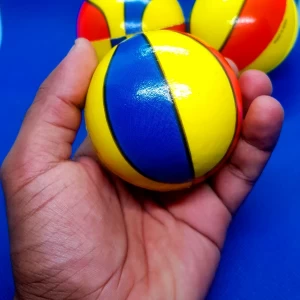 Buy Bouncing Ball Child Elastic Rubber Ball Multicolor 1Pcs
