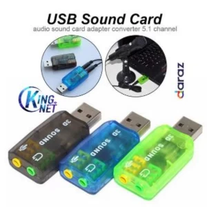 Buy External USB Sound Card 3D 5.1 Audio