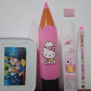 Buy School itam / Lunch box / pensil box /pensil 1/rull 1