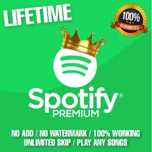 Buy Spotify Premium Lifetime | Unlimited Skip | No Add