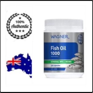 Buy Wagner fish oil 1000mg 400 capsules Omega 3 Australia