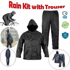Buy Waterproof Raincoat jacket Rain Kit Adult Rainwear
