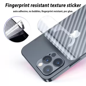 Buy Redmi 9C Carbon Fiber Back Screen Protector Back Sticker Pro