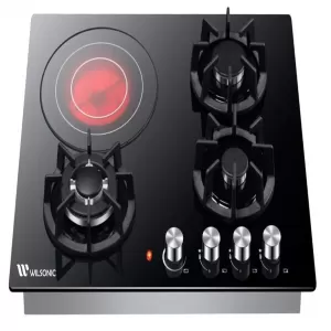 Buy Wilsonic 3 Gas Burners + 1 Infared Cooker -Hob4004E