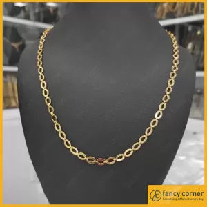 Buy 18 inch Gold Plated Plain Link Chain Guaranteed 18 / 24 inch