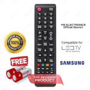Buy Normal Samsung LED Tv Remote & Free Batteries