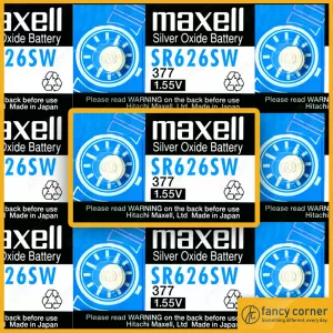 Buy sr626 Maxcell Watch Battery SR626SW 626 Maxell SR621SW 621-