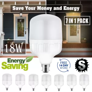Buy 18w 7 Led Bulbs In 1 Pack