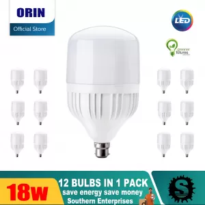 Buy 18W Led Light Bulbs 12 In 1 Pack