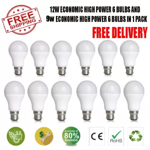 Buy Led Bulbs 12 Bulbs In 1 Pack