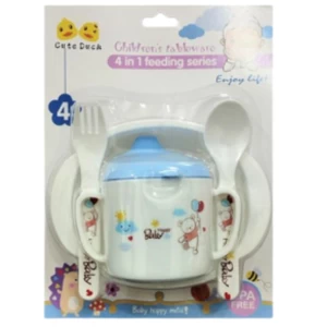 Buy Children’s Tableware – 4 in 1 Kids Feeding Set