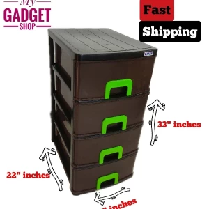 Buy Damro Drawer 4 in 1 Daxer Cupboard Plastic Heavy Duty