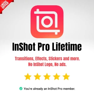 Buy InShot Pro Lifetime Piad Version