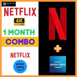 Buy Netflix_ 4K UHD + Amazon Prime 30 Days Combo Pack