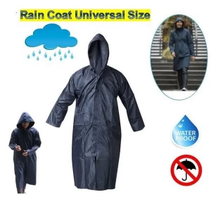 Buy Rain Coat For Rain protection Cover For Human Black