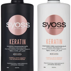 Buy Syoss Keratin Shampoo + Conditioner, 440 ML