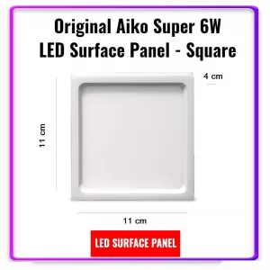 Buy AIKO Super Surface LED Panel Light 6W LED Panel Light Color
