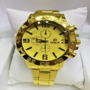 Buy Mens Casual Orix Watch Gold