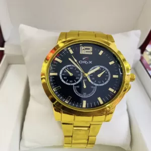 Buy Mens Casual Orix Watch GOLD