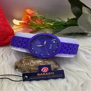 Buy New Barasti Women Fashion Design Watch Purple