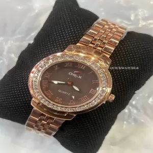 Buy Womens Business Orix Watch Rose Gold